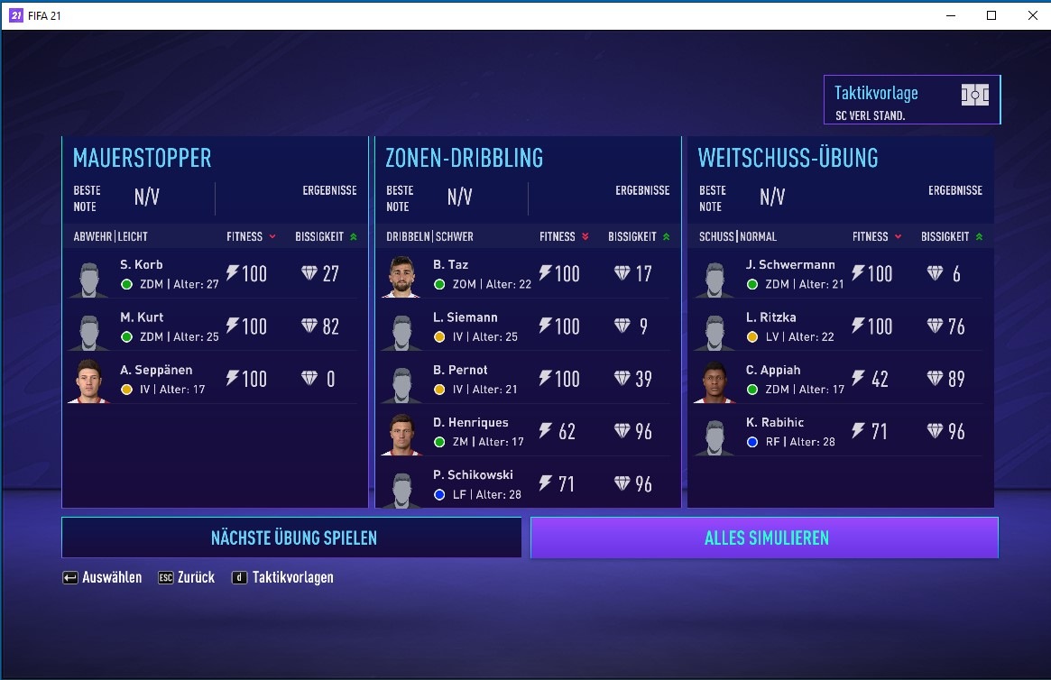 Fifa: Warum Training so wichtig ist | Die Erklärung.