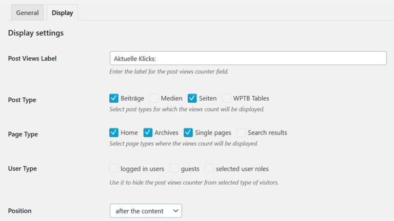 Wordpress Counter Für Beiträge Das Plugin Post Views Counter