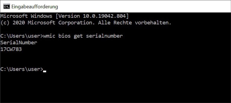 PC Seriennummer anzeigen – So findest du sie schnell